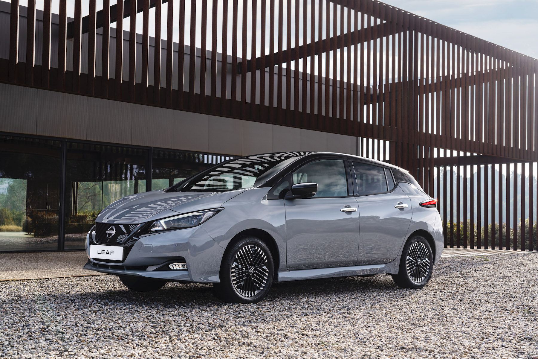 Electric Nissan Leaf refreshed for 2022 with new look and added ...